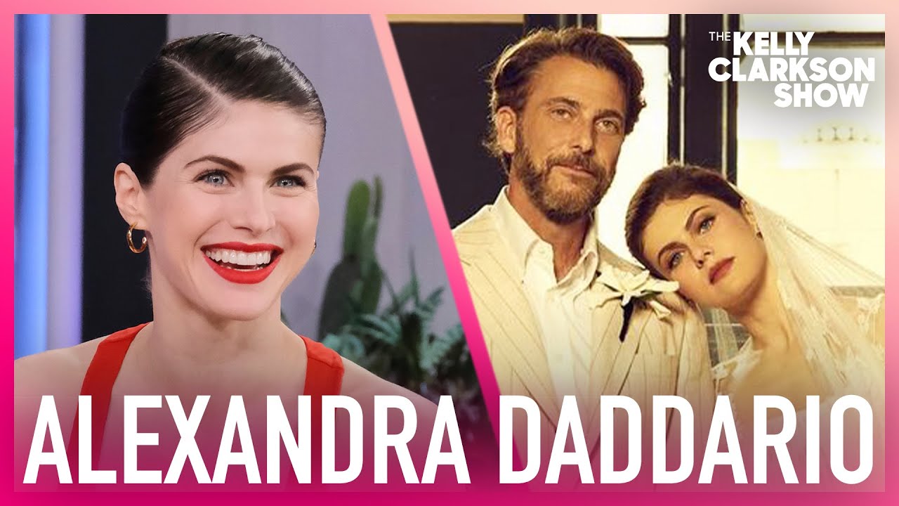 Alexandra Daddario's Wedding Bus Dropped Her Guests In The Middle Of ...