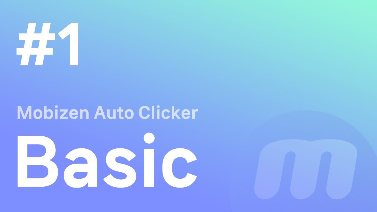 Mobizen Auto #1. Basic - YouTube