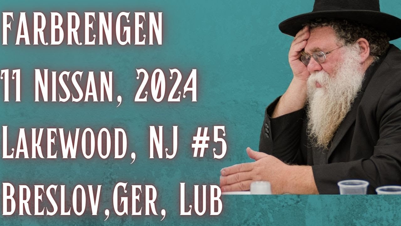 Breslov, Ger & Chabad - Rebbe shows a Yiddish how to internalize Torah ...