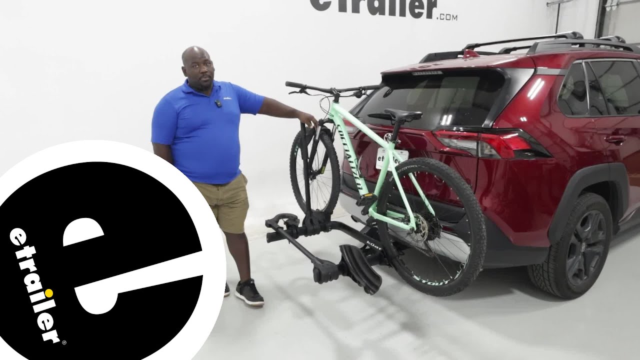 etrailer | How the Kuat Transfer V2 2 Bike Rack Fits - 2023 Toyota RAV4 ...