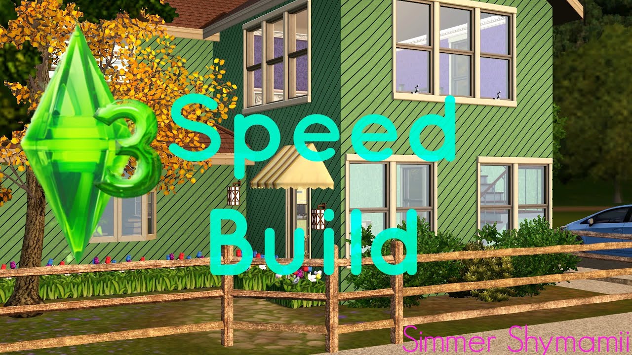 The Sims 3 Speed Build Video - Challenge Sub Complex - YouTube