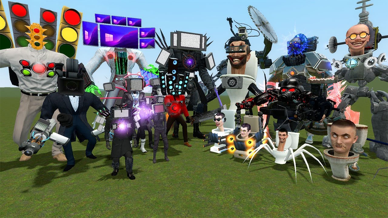 EVOLUTION OF NEW RESURRECTED SCIENTIST SKIBIDI TOILET In Garry's Mod ...