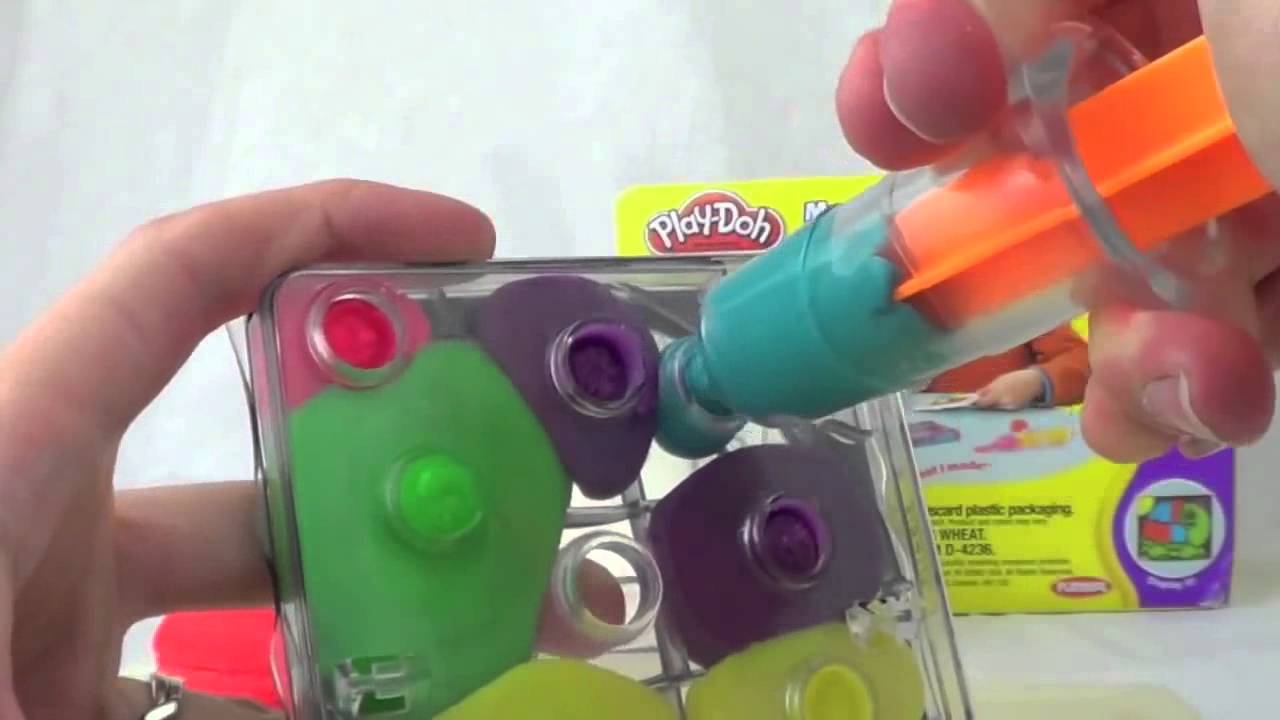 Play Doh Cookie Monster and Play Doh Turtle Make N Display Create a ...