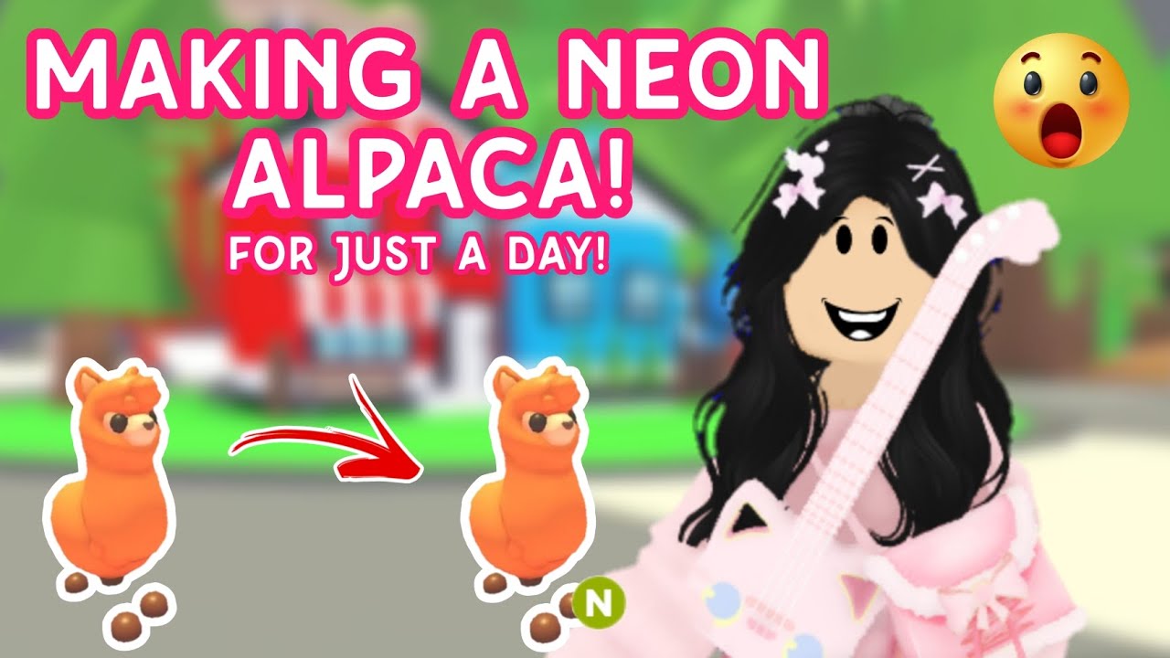 Making *NEON* Alpaca Without Spending Robux!🤑💲 | Very unexpected! - YouTube