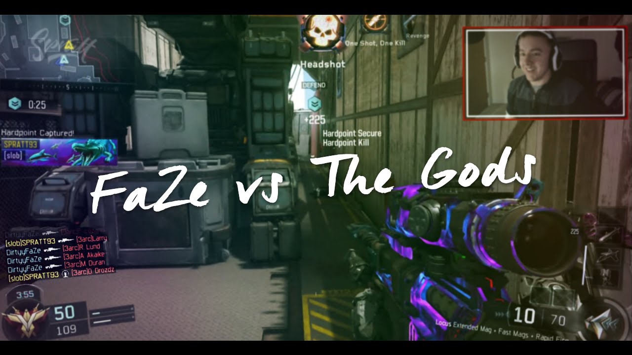 FaZe vs The Gods - YouTube