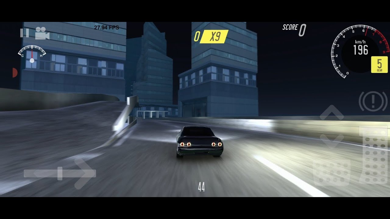 New Mobile Game - Japanese Street Racing Game, C1 Loop WIP demo - YouTube