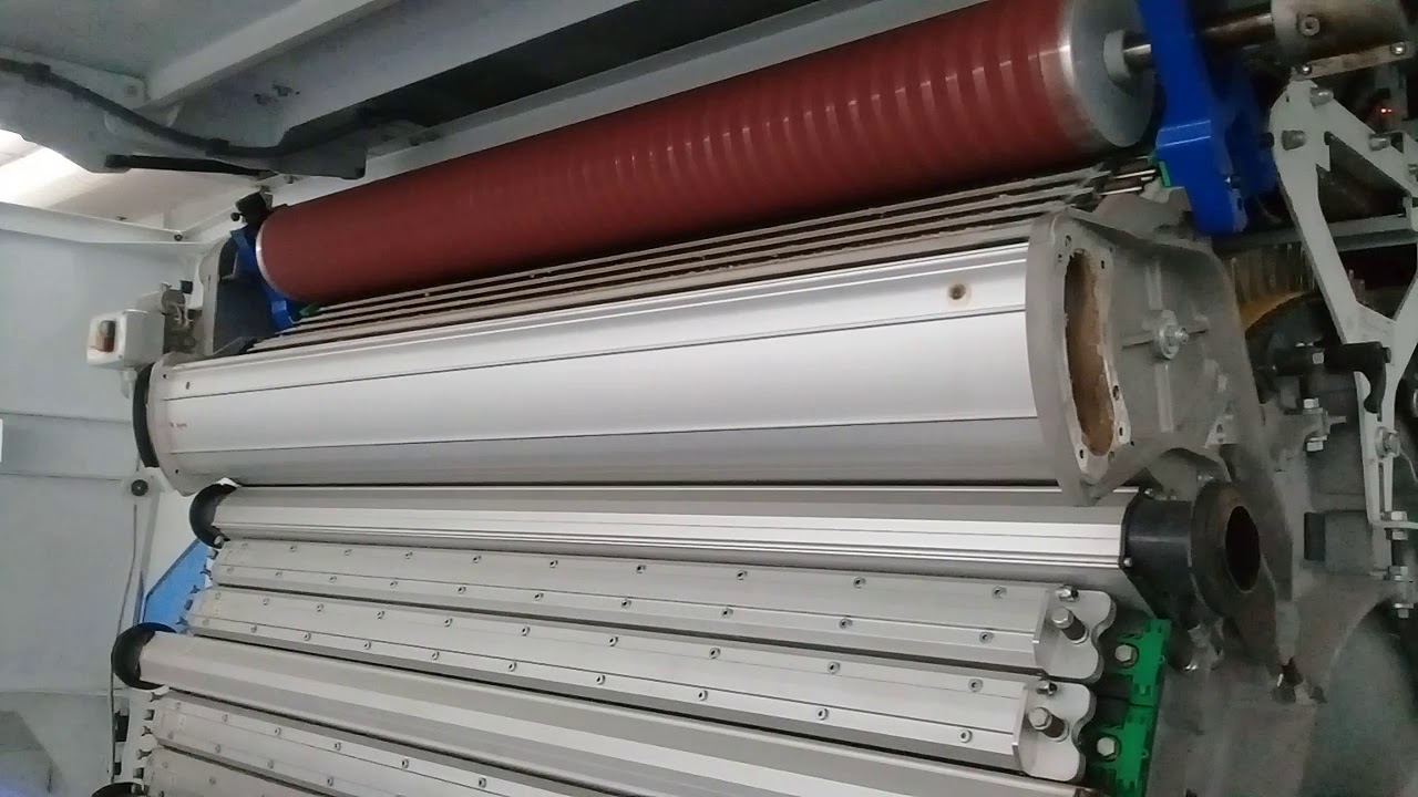 Gerinda top flat carding TC11 - YouTube