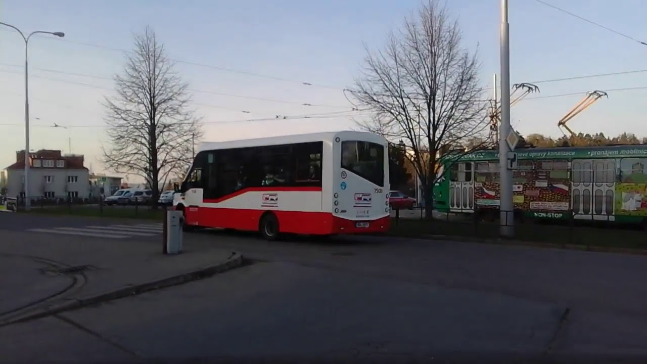 [MHD Brno] Jízda Autobusem Iveco Stratos LF 38 D (#7508) na lince 68/80 ...