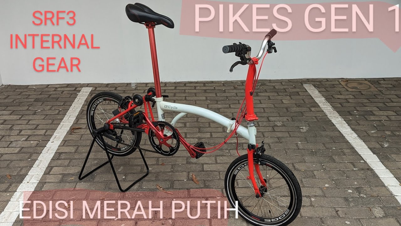 SEPEDA LIPAT TIGA | ELEMENT PIKES GEN 1 3SP | EDISI MERAH PUTIH AGUSTUS ...