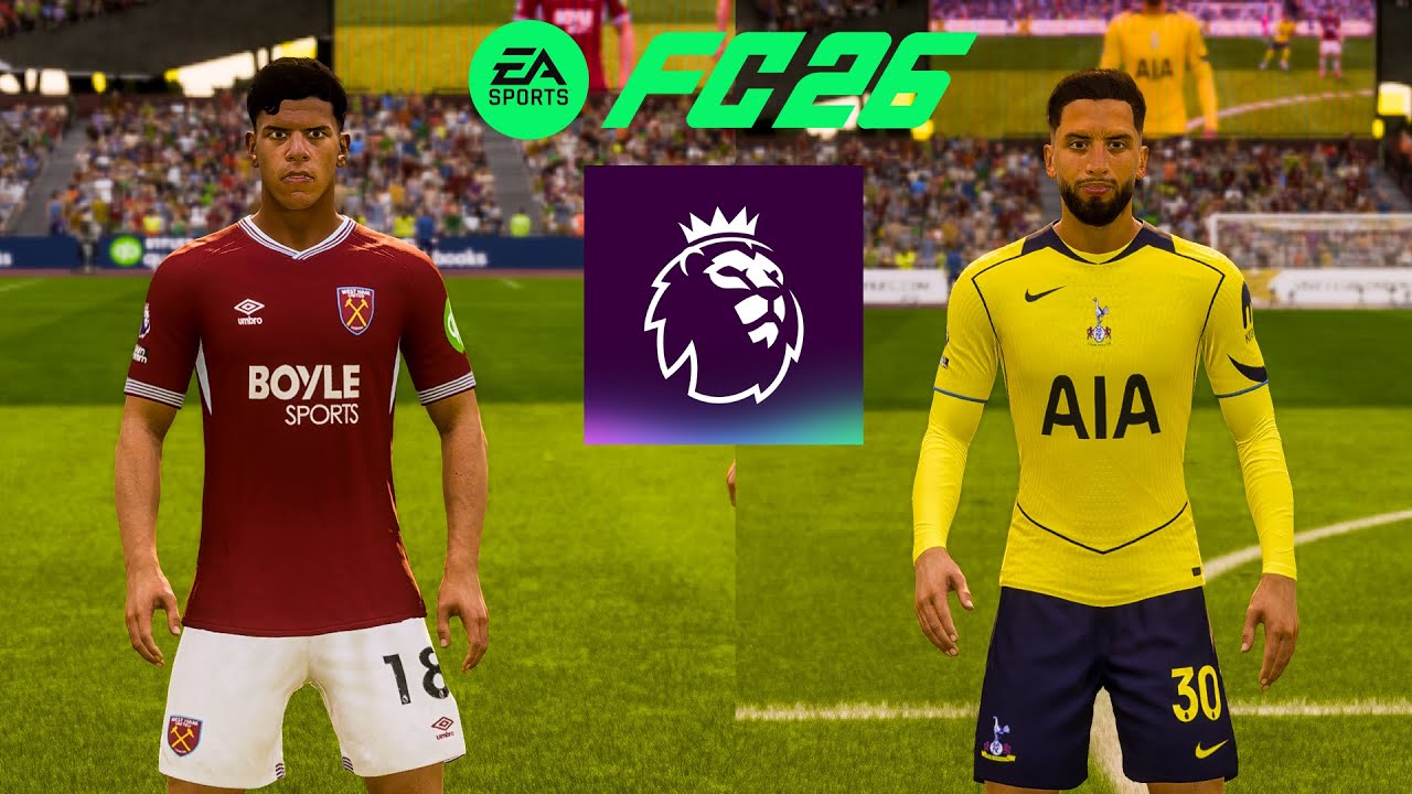 EA Sports FC 26 - West Ham Vs. Spurs - Premier League 25/26 Matchday 4 ...