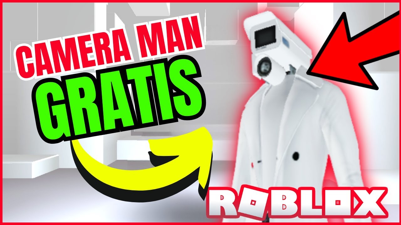 NUEVO CAMERA MAN GRATIS en ROBLOX + NUEVAS CABEZAS GRATIS - YouTube