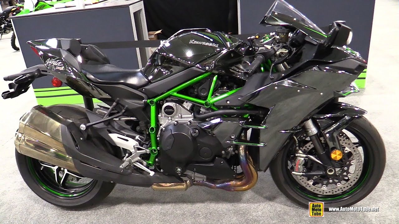 2019 Kawasaki Ninja H2 - Walkaround - 2020 Toronto Motorcycle Supershow ...