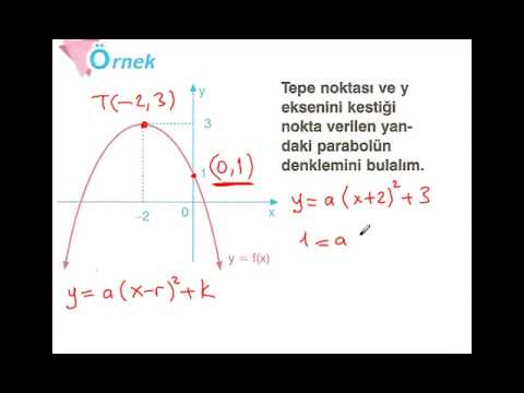 parabol konu anlatımı video çözümlü soruları test çözümleri