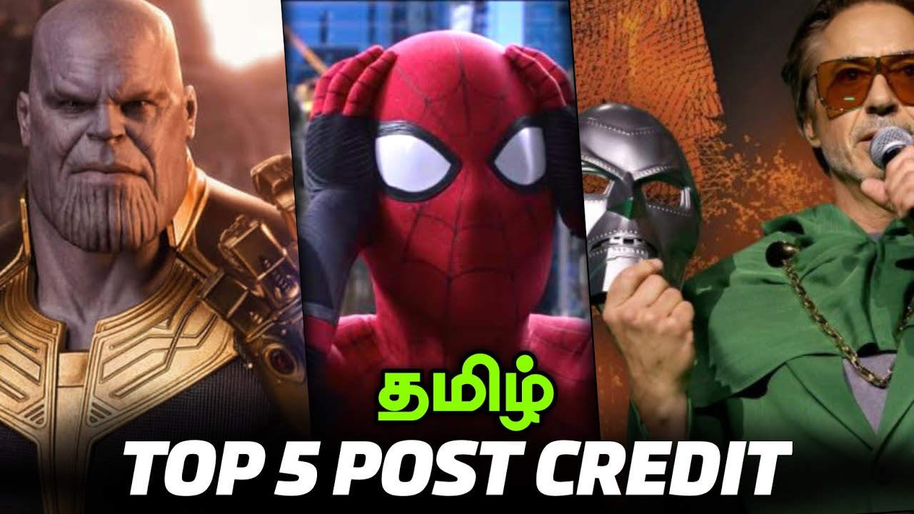 Top 5 Marvel Post Credit Scenes | SaranDubTamil - YouTube