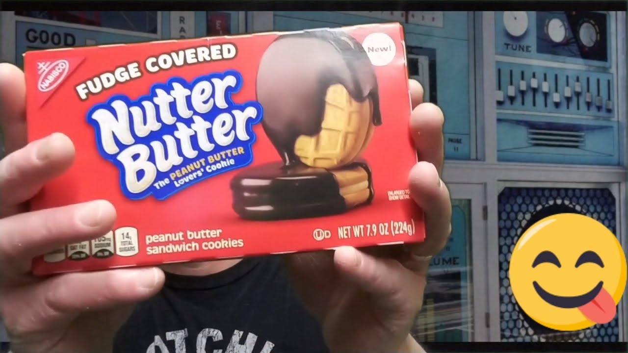Nutter Butter Fudge Dipped Peanut Butter Cookies - YouTube