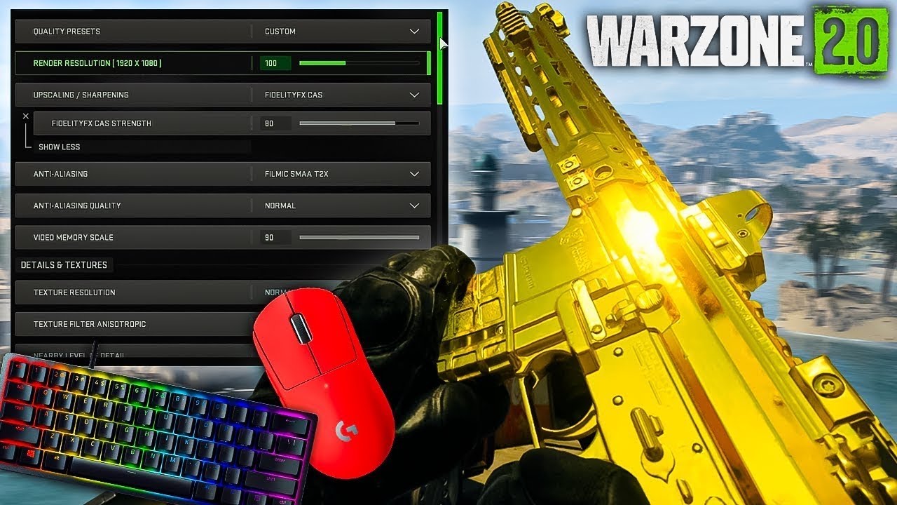 The BEST Graphics Settings on Warzone 2... (BEST PC SETTINGS/FPS BOOST ...
