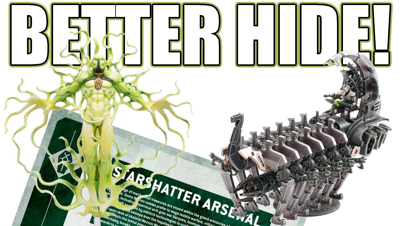 THE DOOMSDAY IN DOOMSDAY ARK!! // Warhammer 40K Necrons Starshatter ...