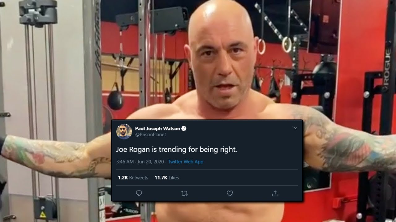Joe Rogan is Cancelled (Jun 20, 2020) - YouTube