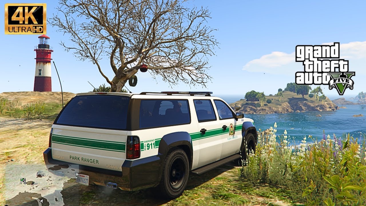 Park Ranger Emergency Off-Road Gameplay | GTA V Ultra HD Graphics - YouTube