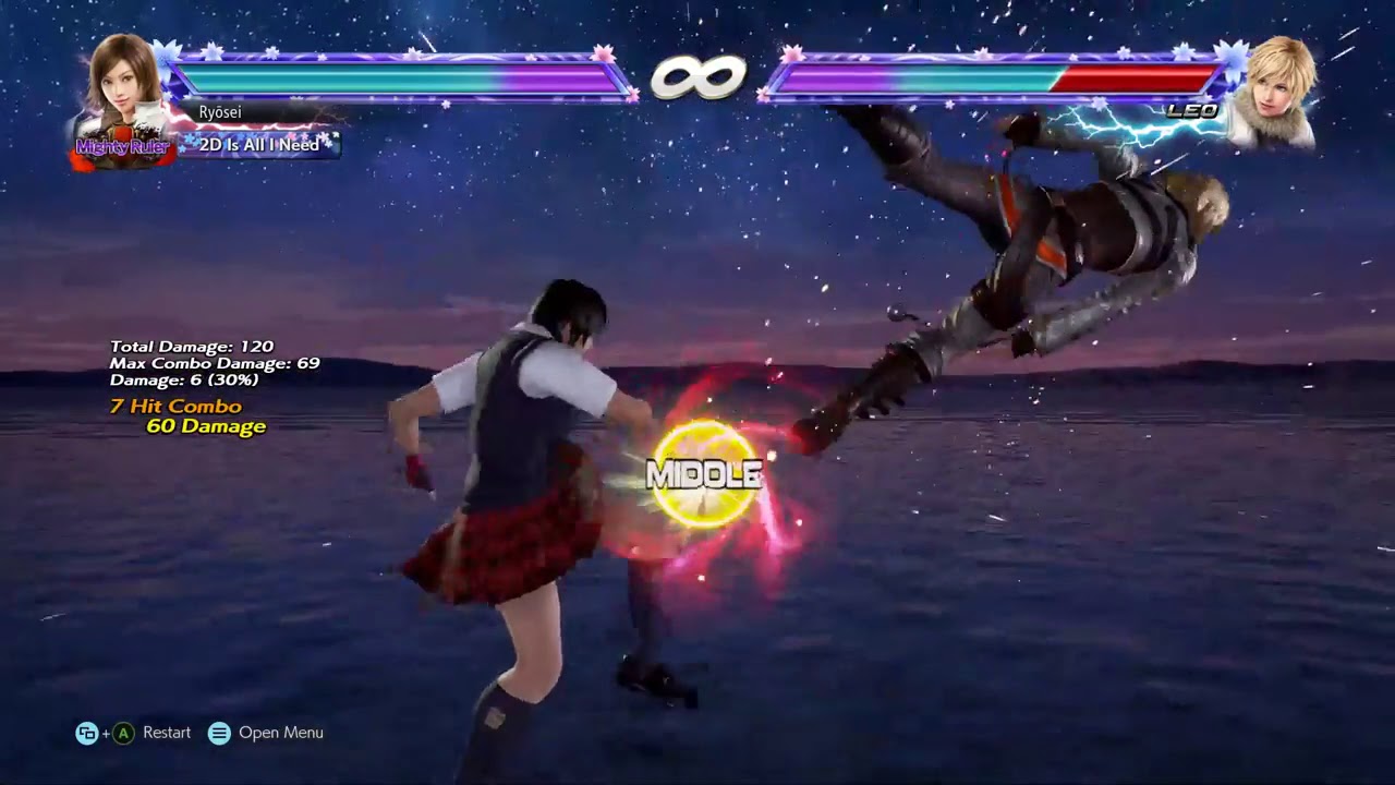 Tekken 7: Asuka DF3 Backroll catch - YouTube