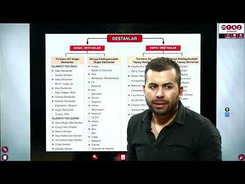 Edebiyat Video 24 Masal–Fabl–Destan–Efsane 2