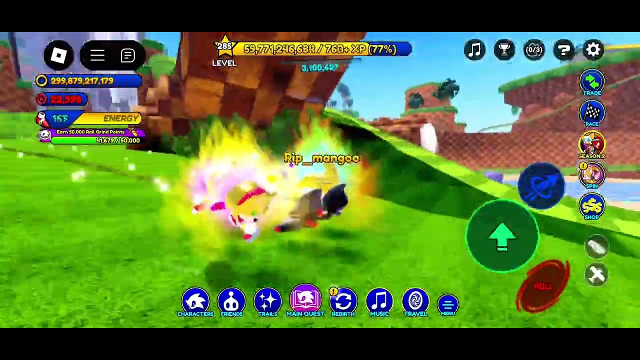 Getting Kunoichi Rouge in Sonic Speed Simulator - YouTube