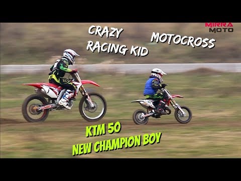 Training at 6 Years old - KTM 50sx -- Liviu Jigmond Junior || Motocross