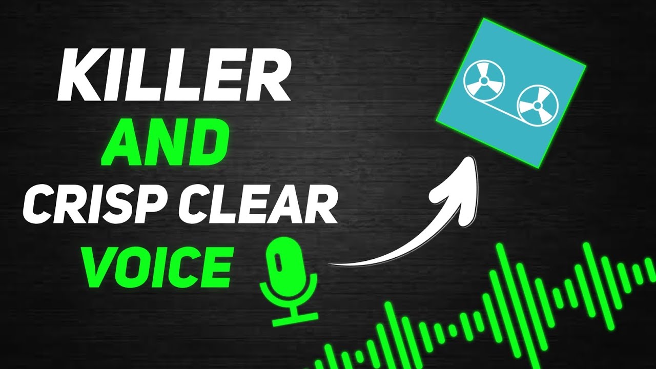 Easy Method to Make Clear Your Voice || How to Edit Your Voice for Your ...