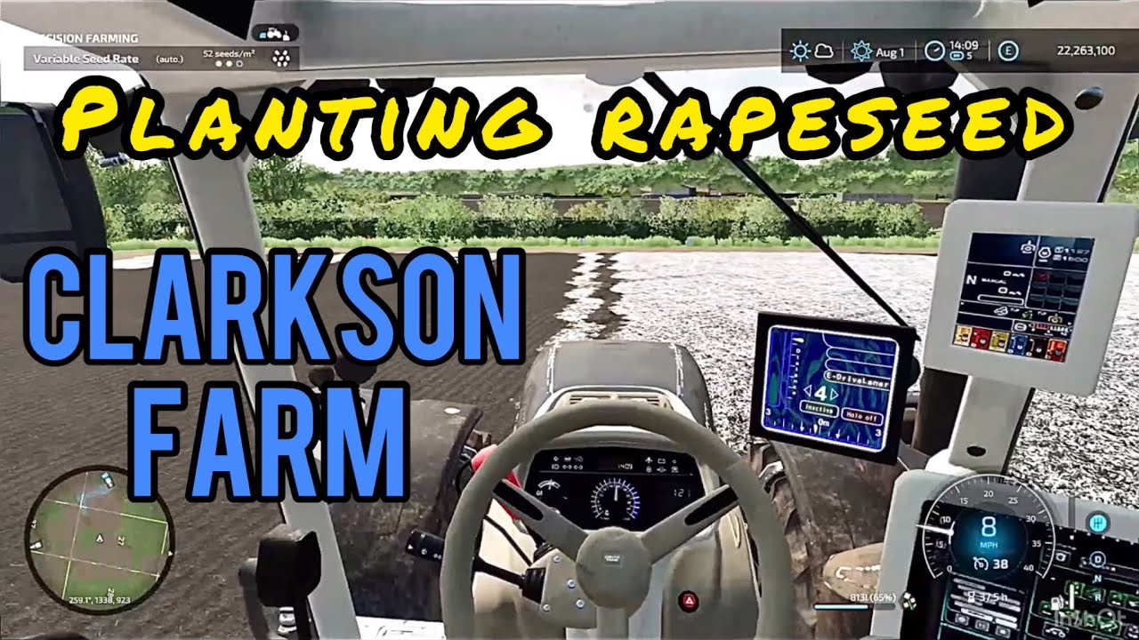 Jeremy Clarkson's farm ( Planting and ranting FS22 ) - YouTube