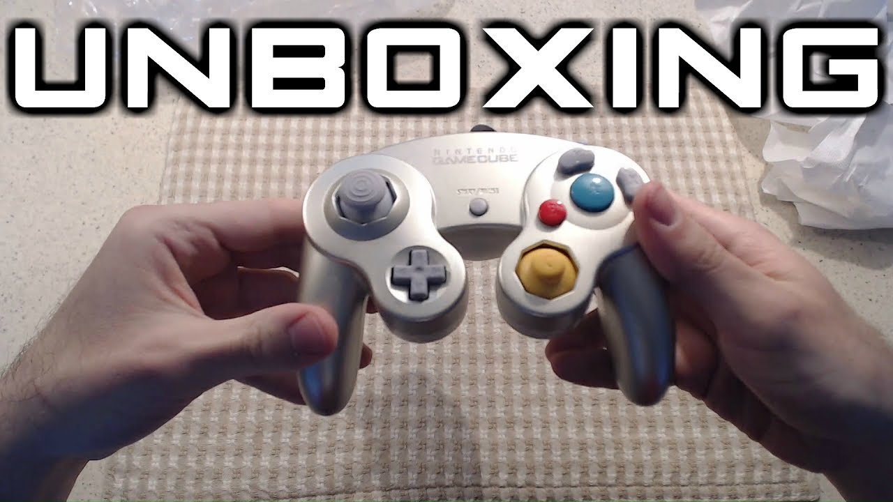 [Unboxing] Starlight Gold GameCube Controller - YouTube