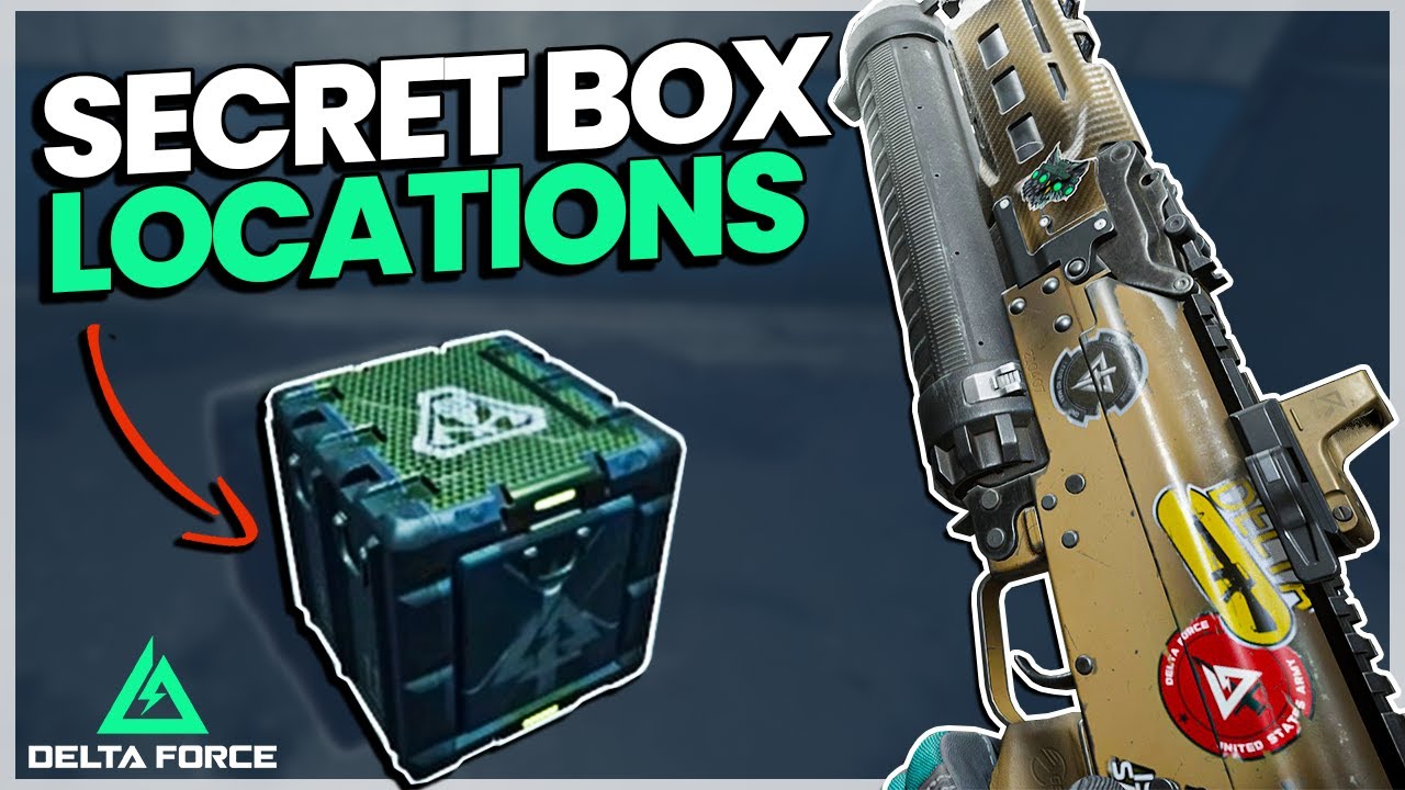 All SECRET Crate Locations in Operation Serpentine! - Delta Force - YouTube
