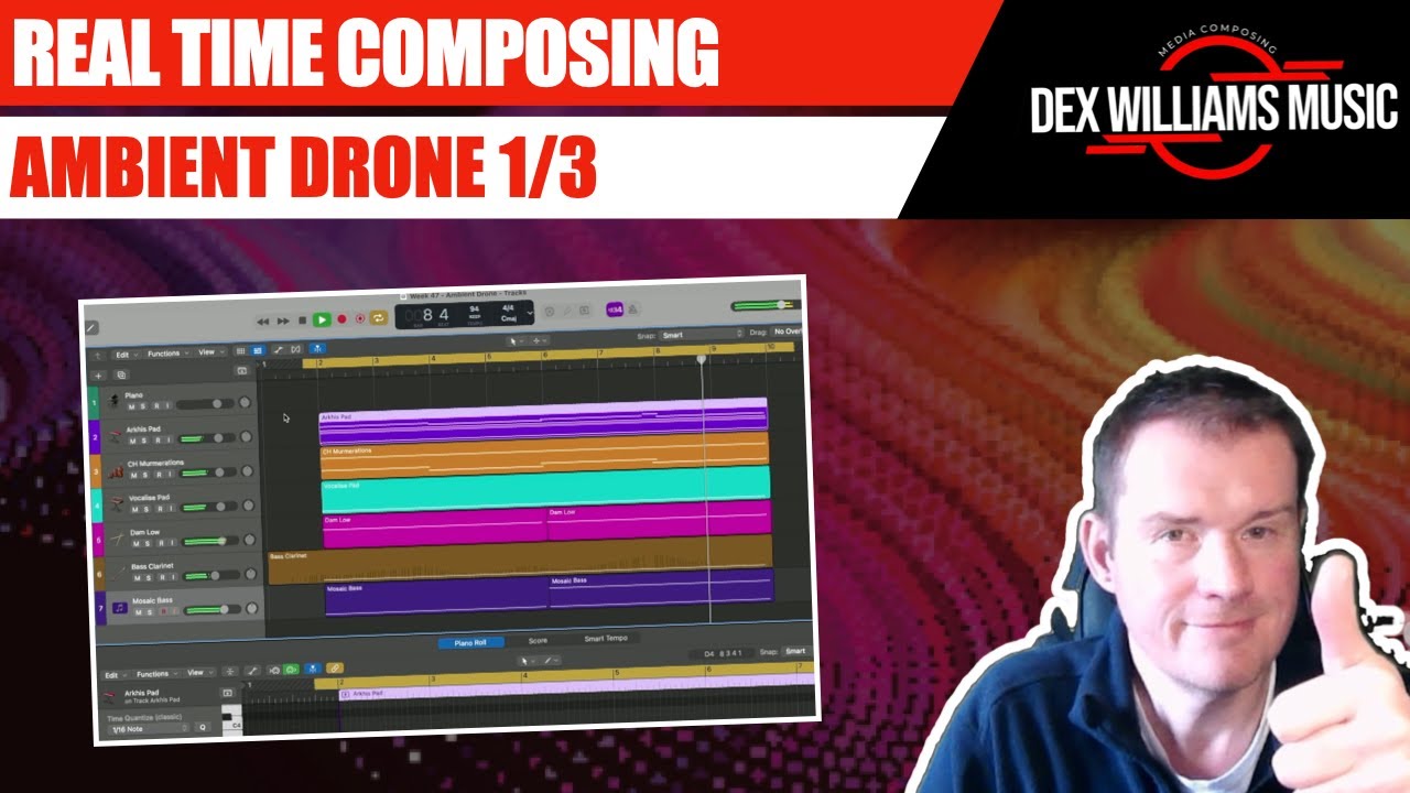 Composing an AMBIENT DRONE - Part 1/3 - Real Time Composing - YouTube