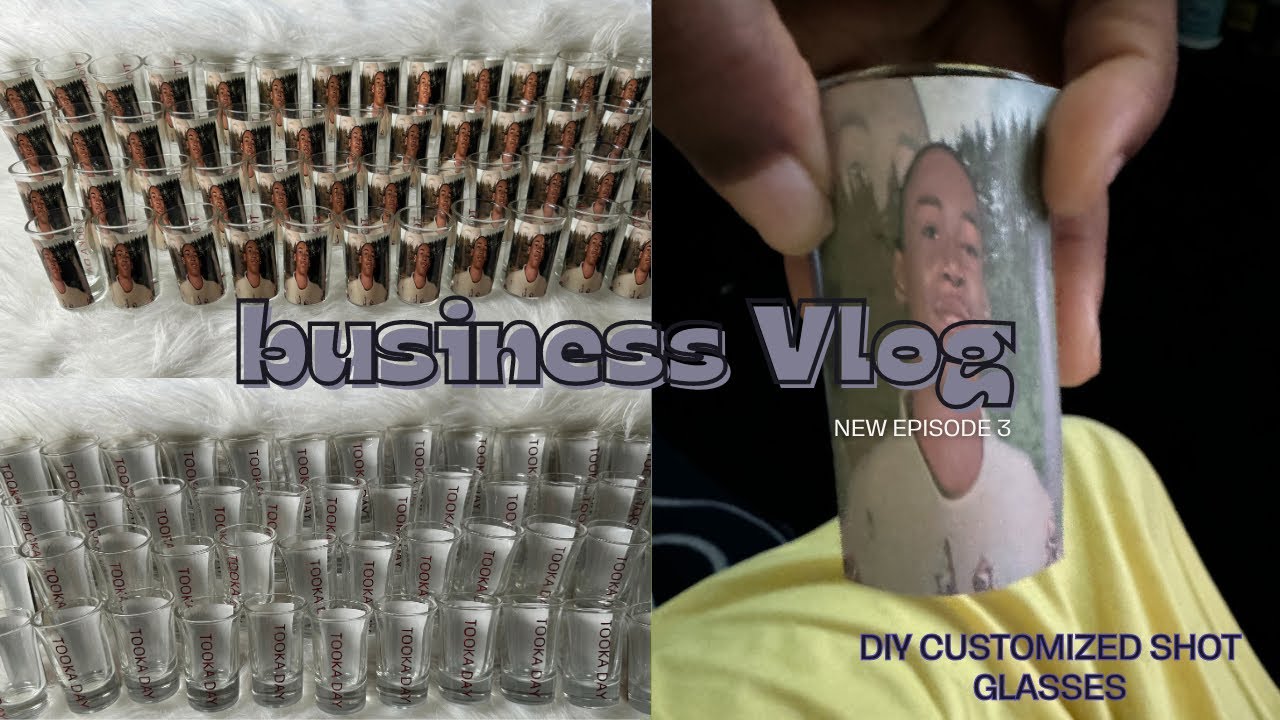 DIY Customized Shot Glasses - YouTube