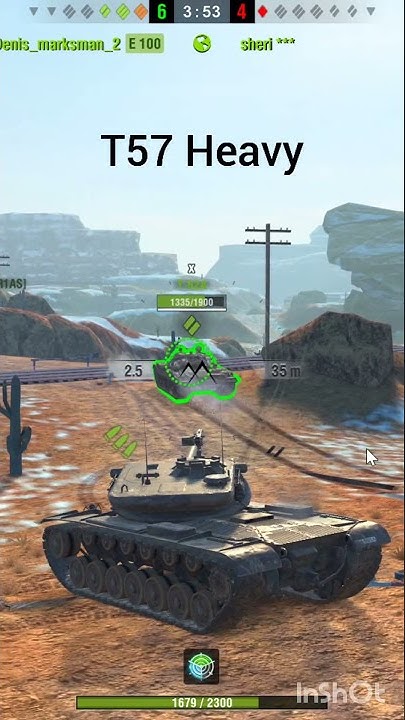T57 VS AMX 50B - NICE SHOT - #SHORTS WOT BLITZ - YouTube
