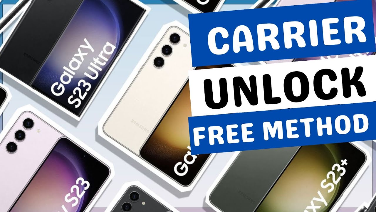 Samsung Galaxy S23 Network Unlock Code - YouTube