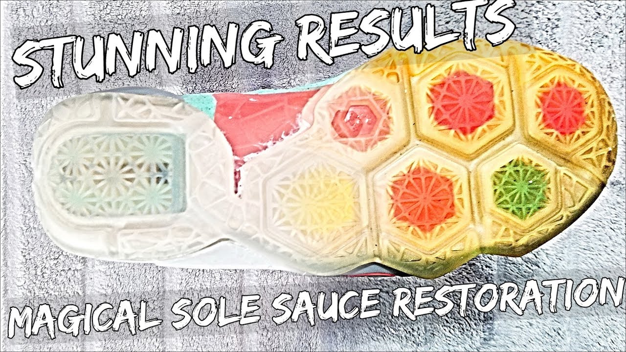 Extreme MAGICAL Sole Sauce Restoration On Lebron 12's | (Stunning ...