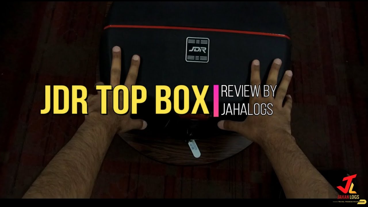 JDR Top Box Review| Usage Experience |ft. #yamaha #ybrg |Motorcycle ...