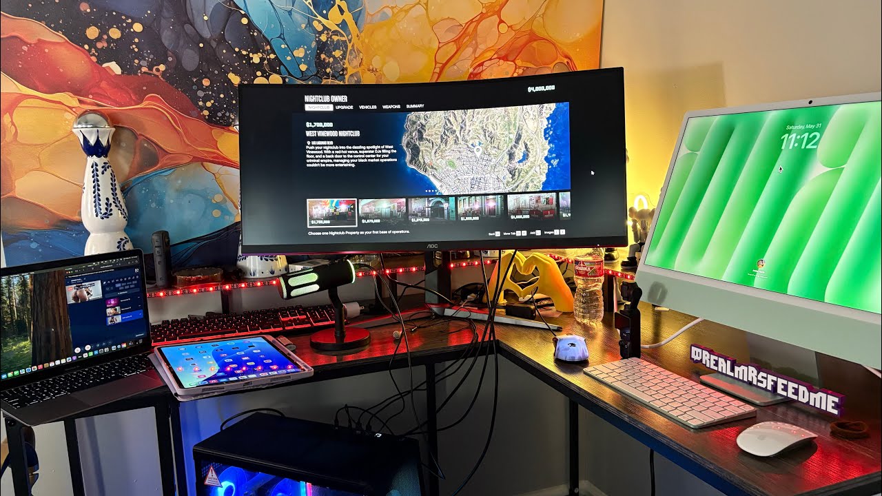 Mrsfeedme is live GAMING & UNBOXING NEW 🖥️ IMAC - YouTube