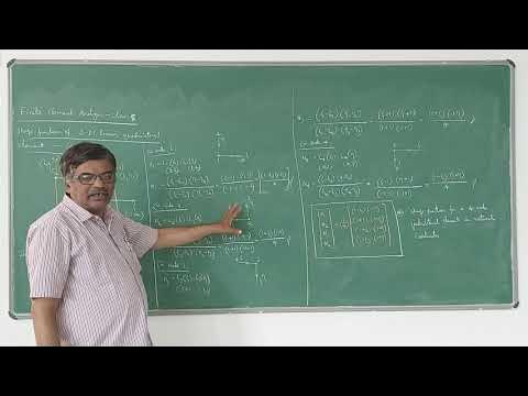 FINITE ELEMENT ANALYSIS - Class 8 - 4 node quadrilateral element - YouTube