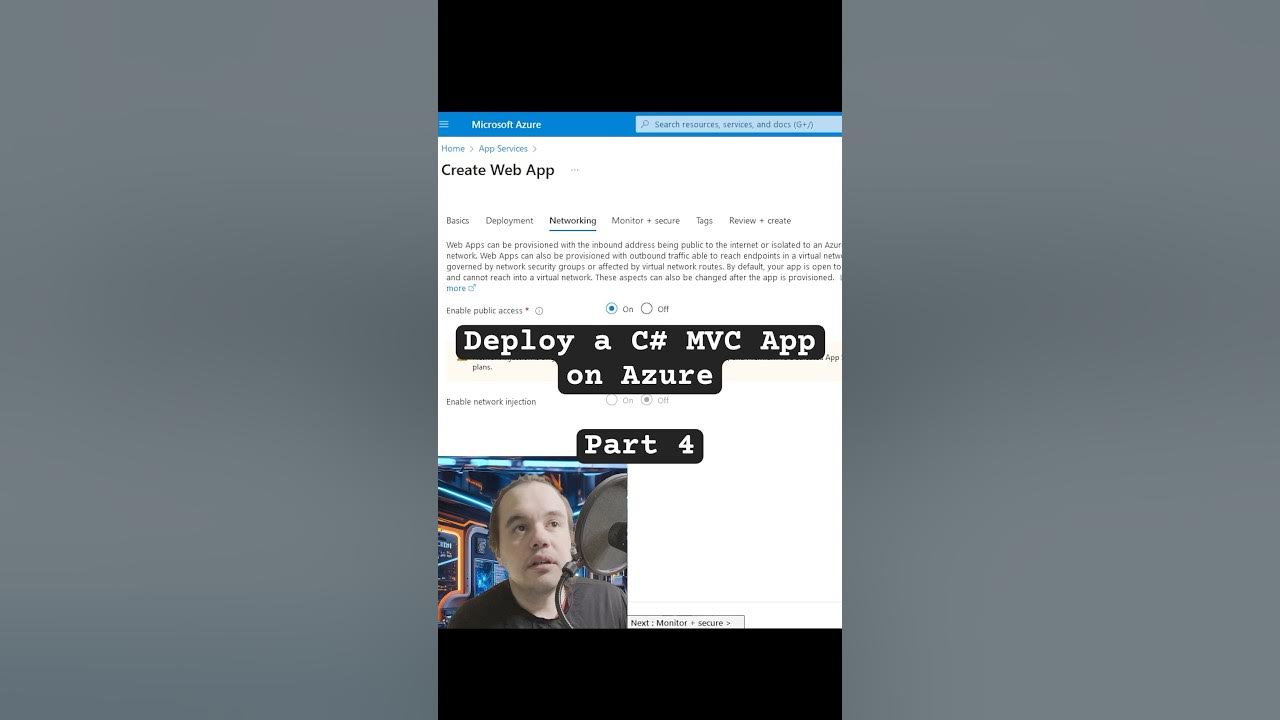 Deploy a C# MVC App on Azure (Part 4) - YouTube