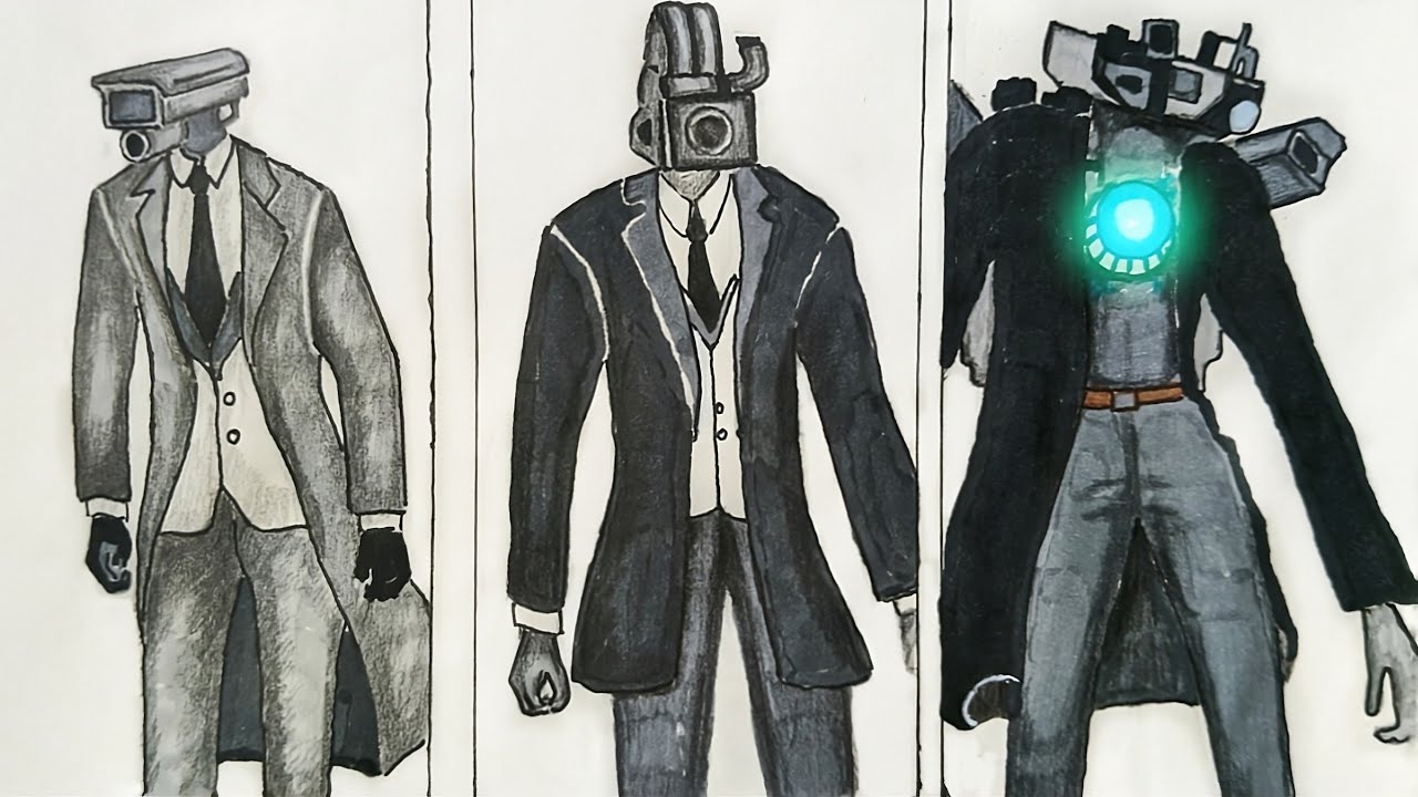 [Drawing] Evolution of All Cameraman / Skibidi Toilet - YouTube
