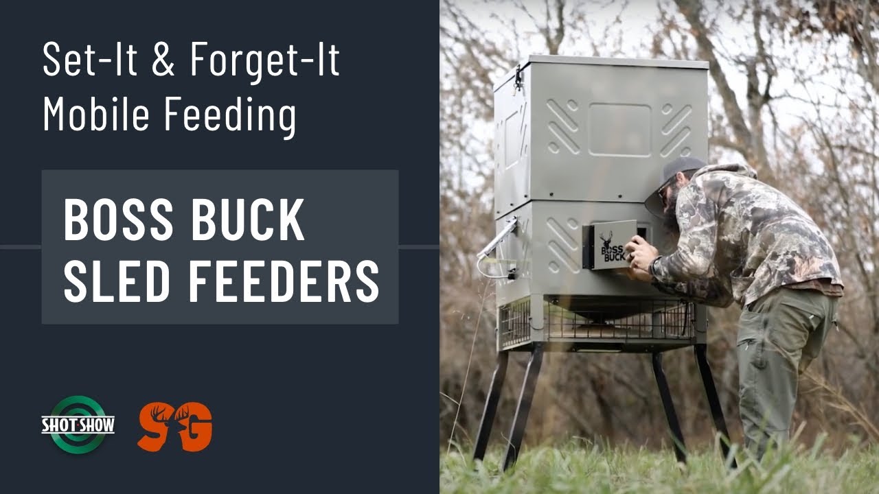 Boss Buck Feeders, Sportsman's Guide at SHOT Show 2024 - YouTube