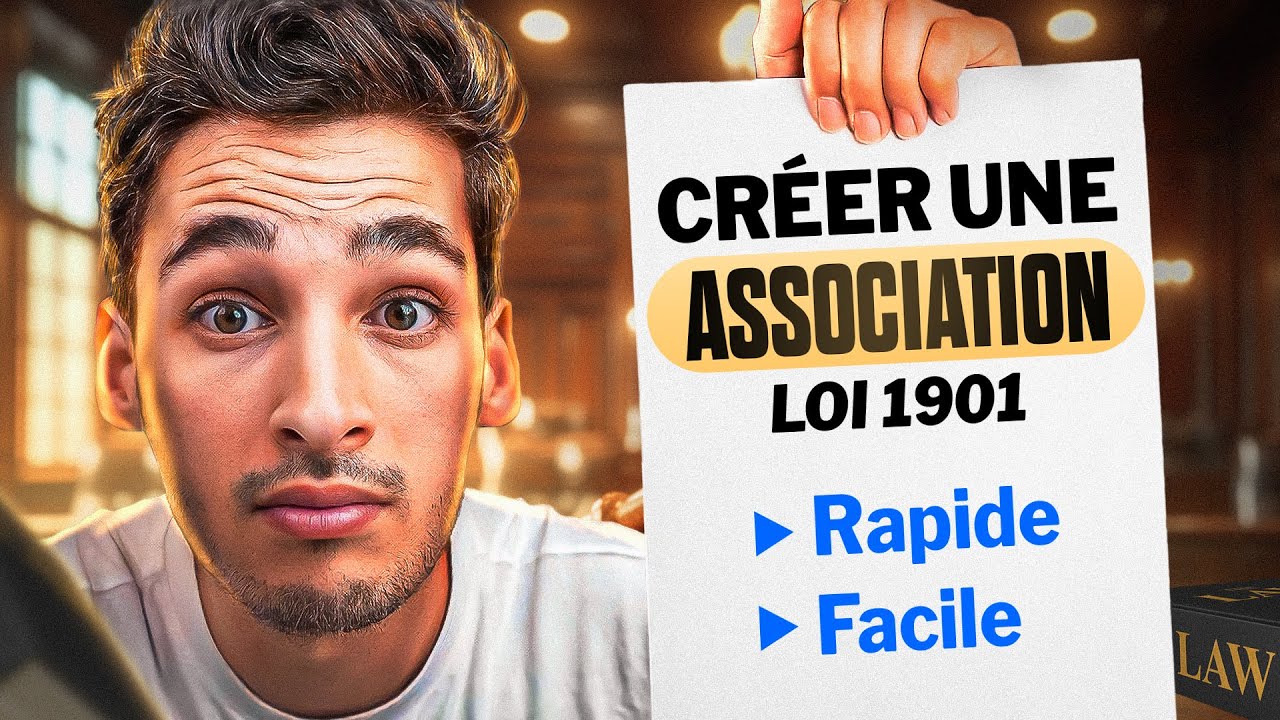 Comment créer une association simplement ? Association loi 1901 - YouTube