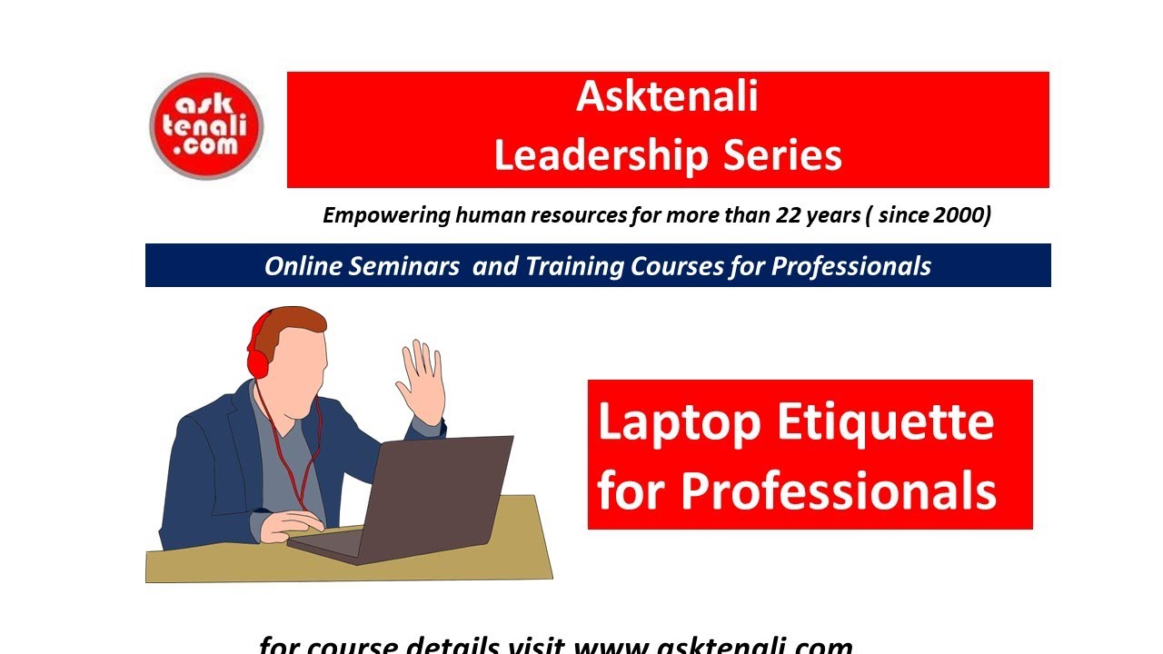 What is Business Corporate Workplace Office Laptop Etiquette for ...