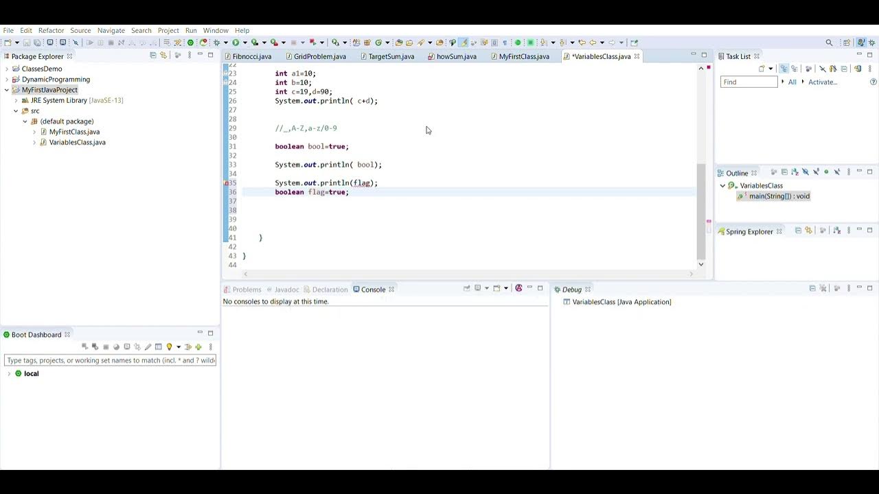 Java Flow and Variables Standards - YouTube