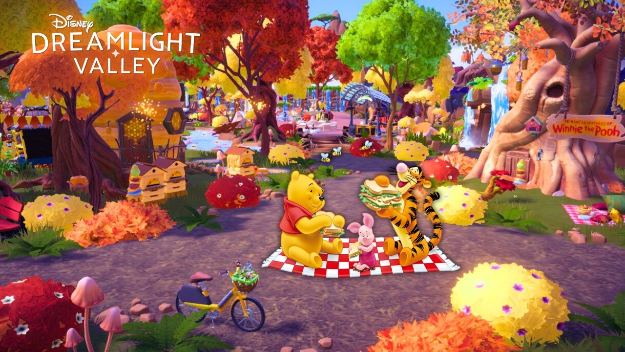 NEW Winnie the Pooh Design & Outdoor Mall! ☀️ Sunlit Plateau Tour ...
