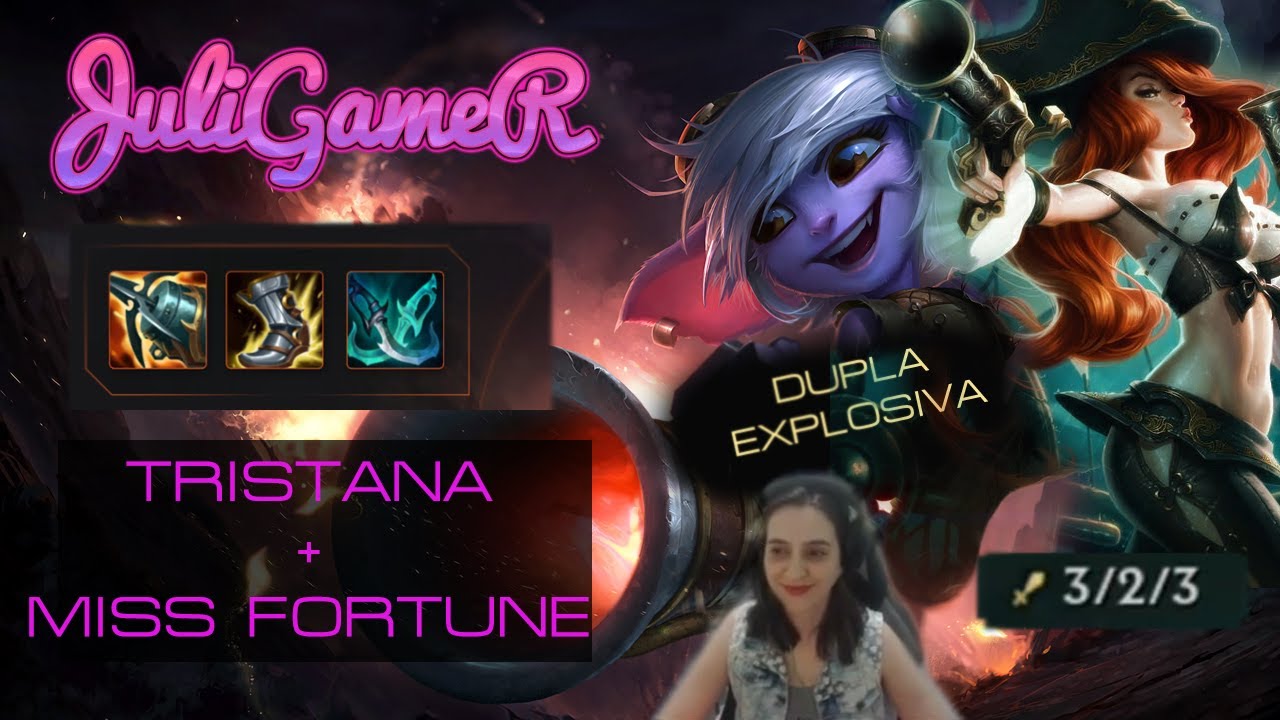Encrenca em Dobro: A Lane Explosiva de Tristana & Miss Fortune | Feat ...