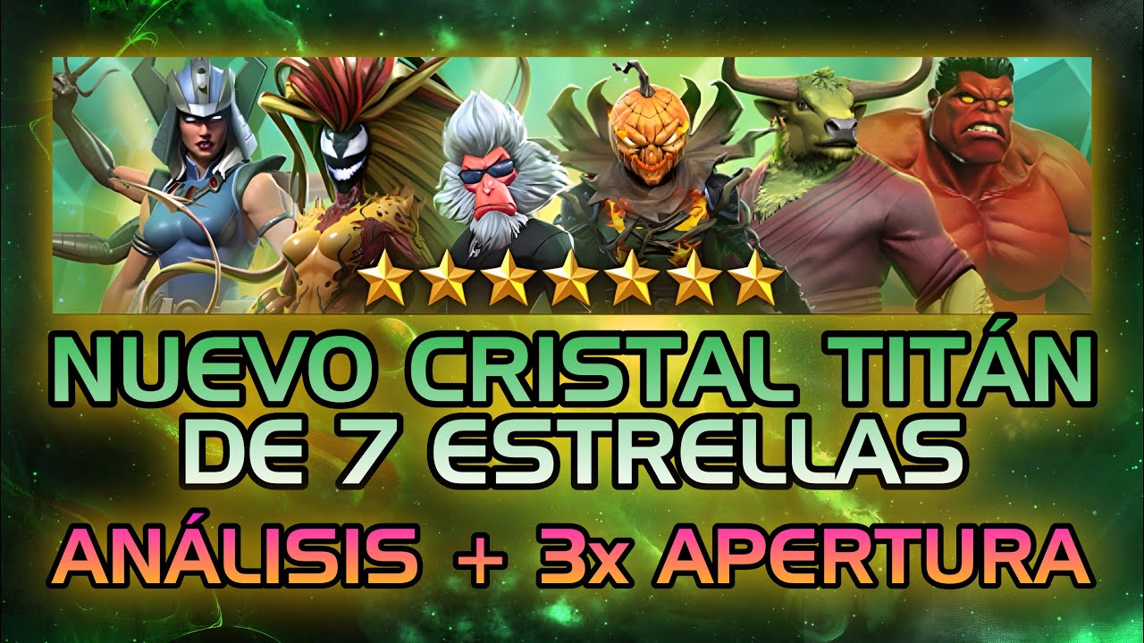 NUEVO CRISTAL DE 7 ESTRELLAS DEL TITÁN + 3x APERTURA TITÁN | DICIEMBRE ...