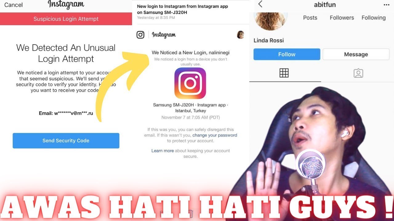 Inilah 5 Penyebab Akun Instagram Kita Di Hack dan Dibajak Oleh Orang Lain - YouTube