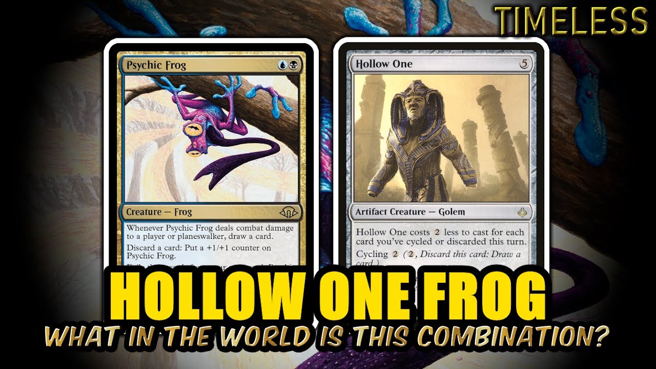 Hollow One Frog Because It Just Works! | Timeless BO3 Ranked | MTG Arena - YouTube